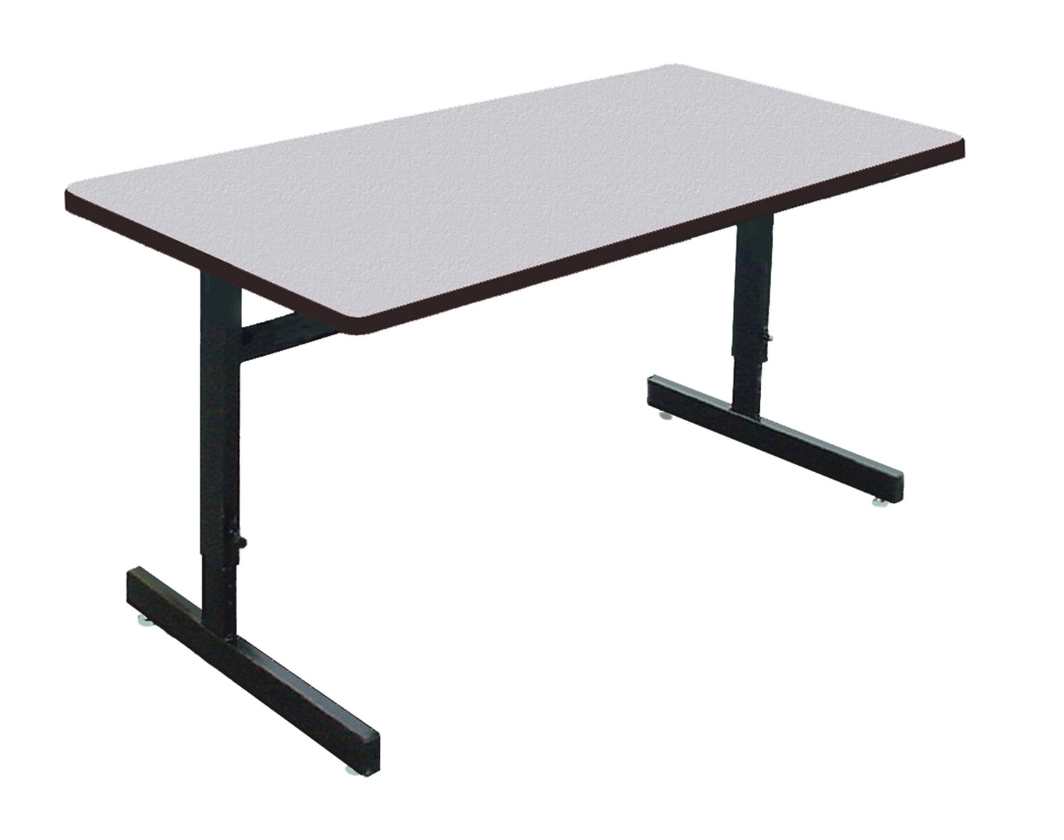 Adjustable Computer and Training Table (60 in. W x 30 in. D) - Walmart.com
