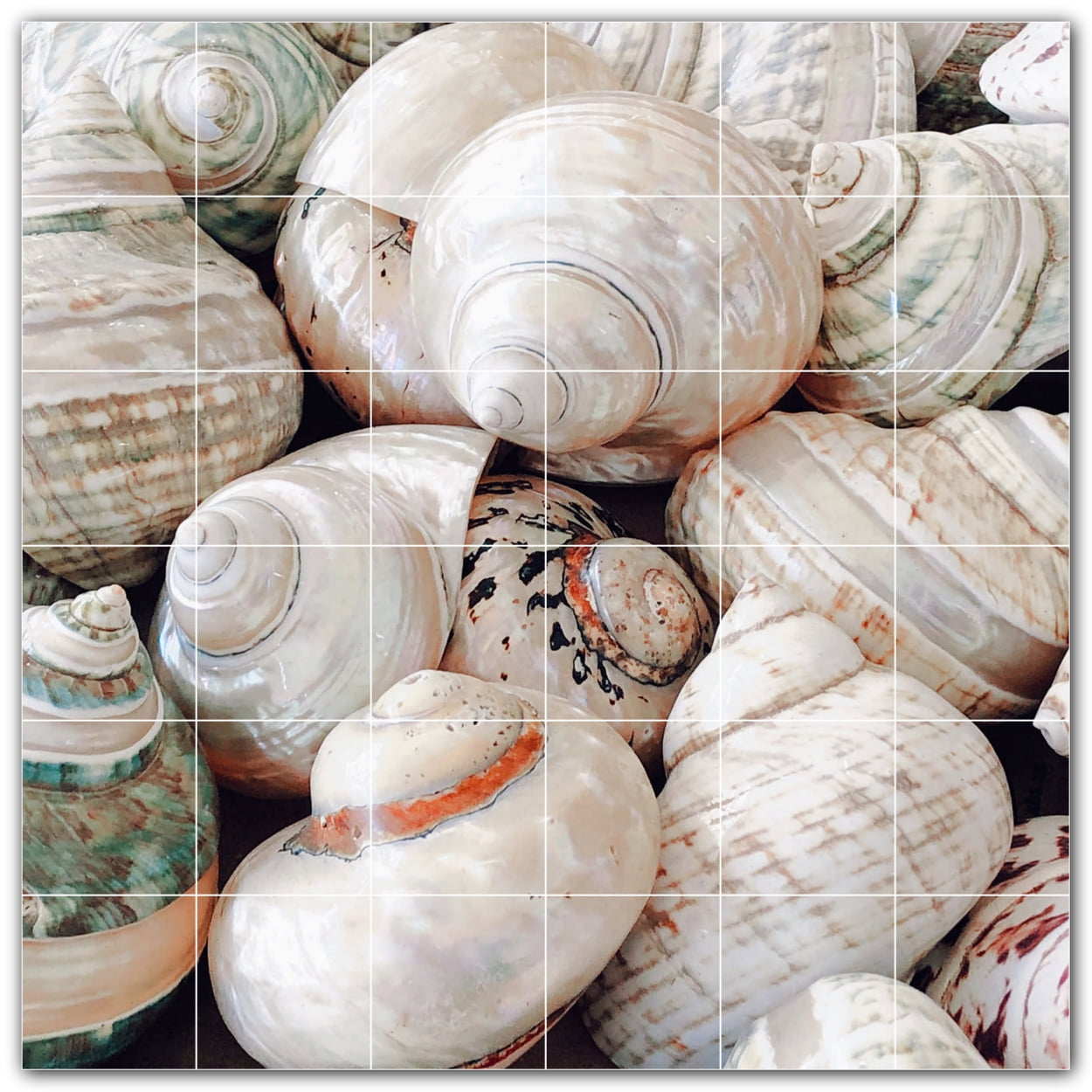 Picture-Tiles.com: Beach Ceramic Tile Wall Mural WAL500075-66XL. 72"W x ...