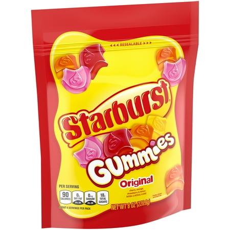 Starburst, Original Fruit Chews Candy, 8 Ounce - Walmart.com
