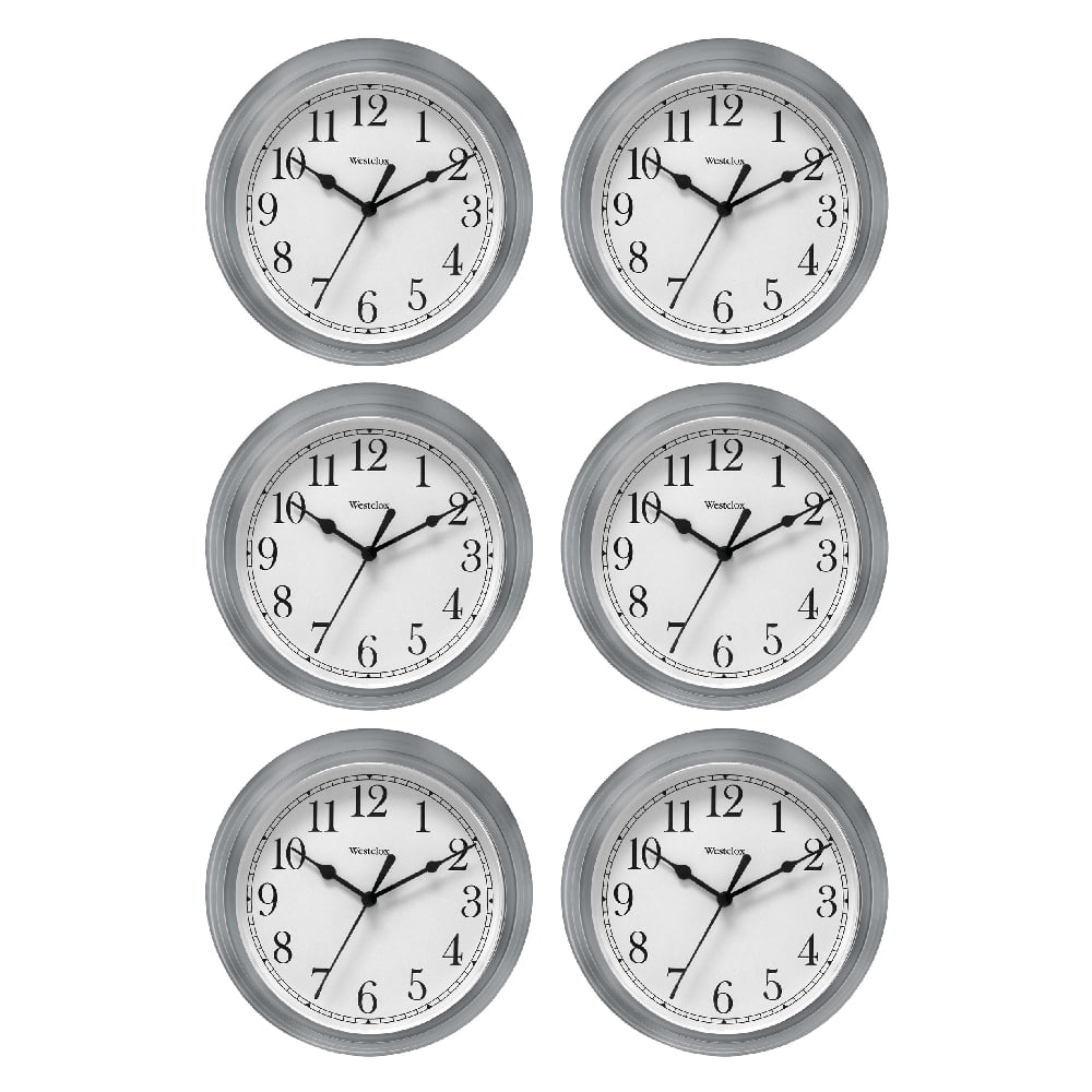 Westclox Wall Clock Simplicity Analog Round Home Office Clock 46984 ...