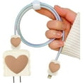 JUJHGRF-DIY Cable Protector for iPhone Charger,Cute Protectors for Type ...