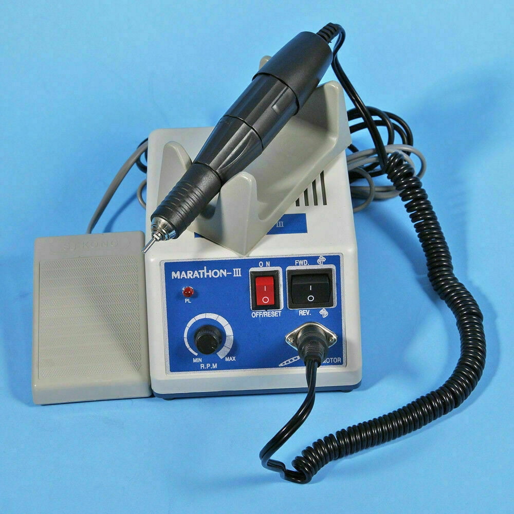 Dental Lab Marathon Electric Micromotor Polishing Unit + 35K RPM Motor ...