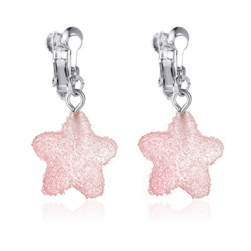Click here for Nobrand Star Dangle Earrings Creative Five-Pointed... prices