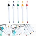 10Pcs Ballpoint Pen Signing Pen Retractable Ballpoint Pen Refillable ...