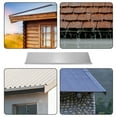 Rain Roof Diverter Gutter Splashing Guards Metal Protection Shunt ...