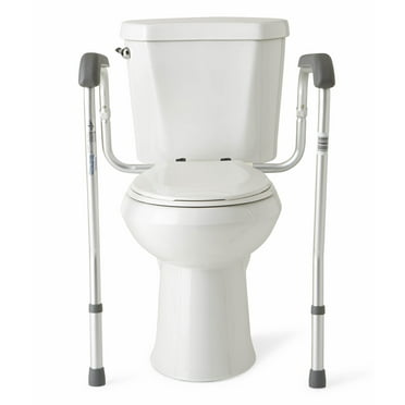 GF Health Lumex Versaframe Toilet Safety Rail, Adjustable Height ...