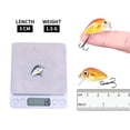 5Pcs Small Fishes Fishing Lures Artificial Baits Topwater Crank ...