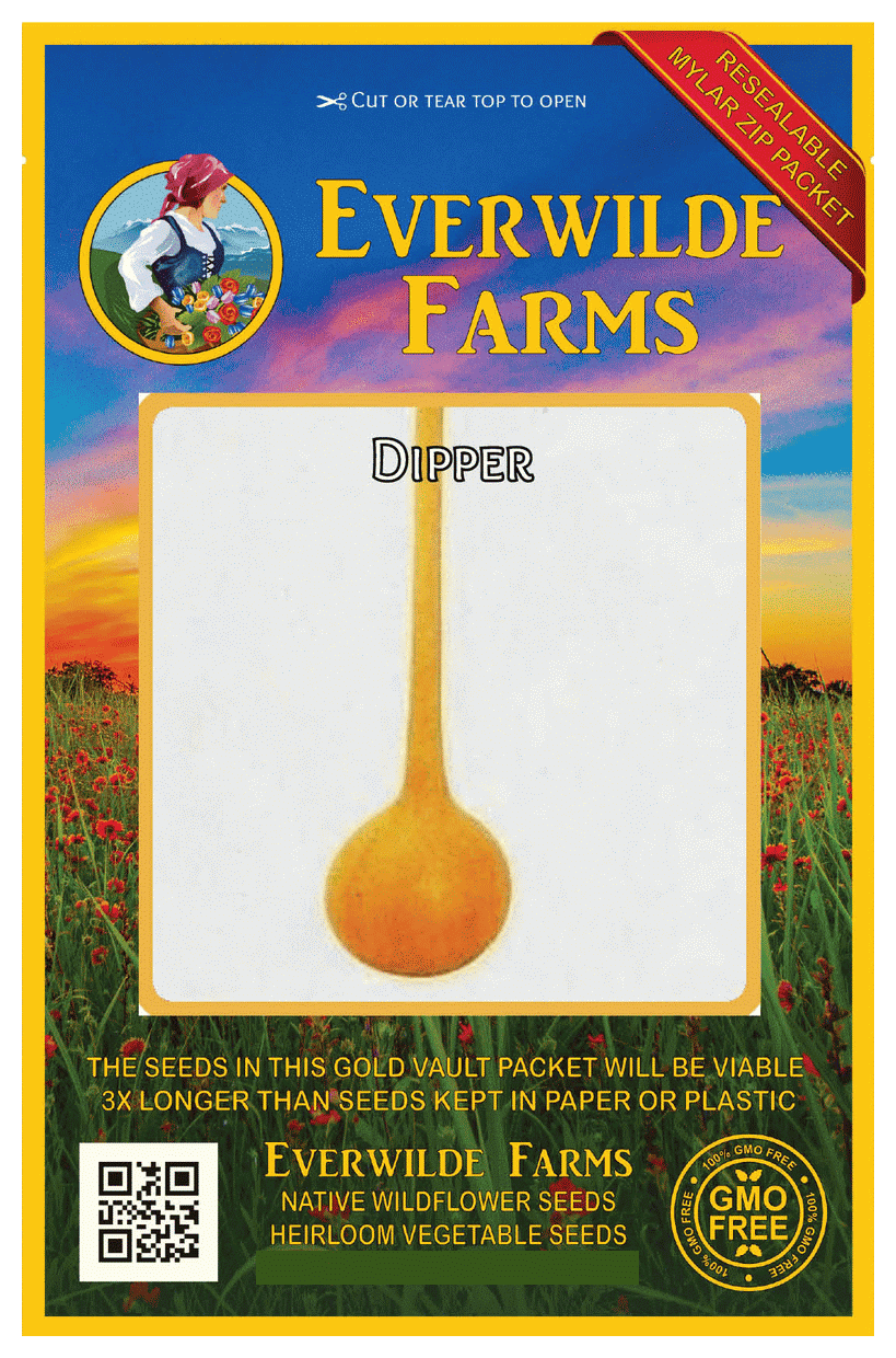Everwilde Farms - 1 Oz Dipper Gourd Seeds - Gold Vault Bulk Seed Packet ...
