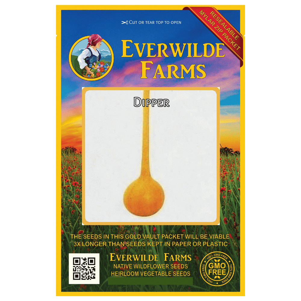 Everwilde Farms - 1 Oz Dipper Gourd Seeds - Gold Vault Bulk Seed Packet ...