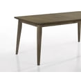 Bistro Vintage Walnut 72" Wide Contemporary Rectangle Dining Table ...