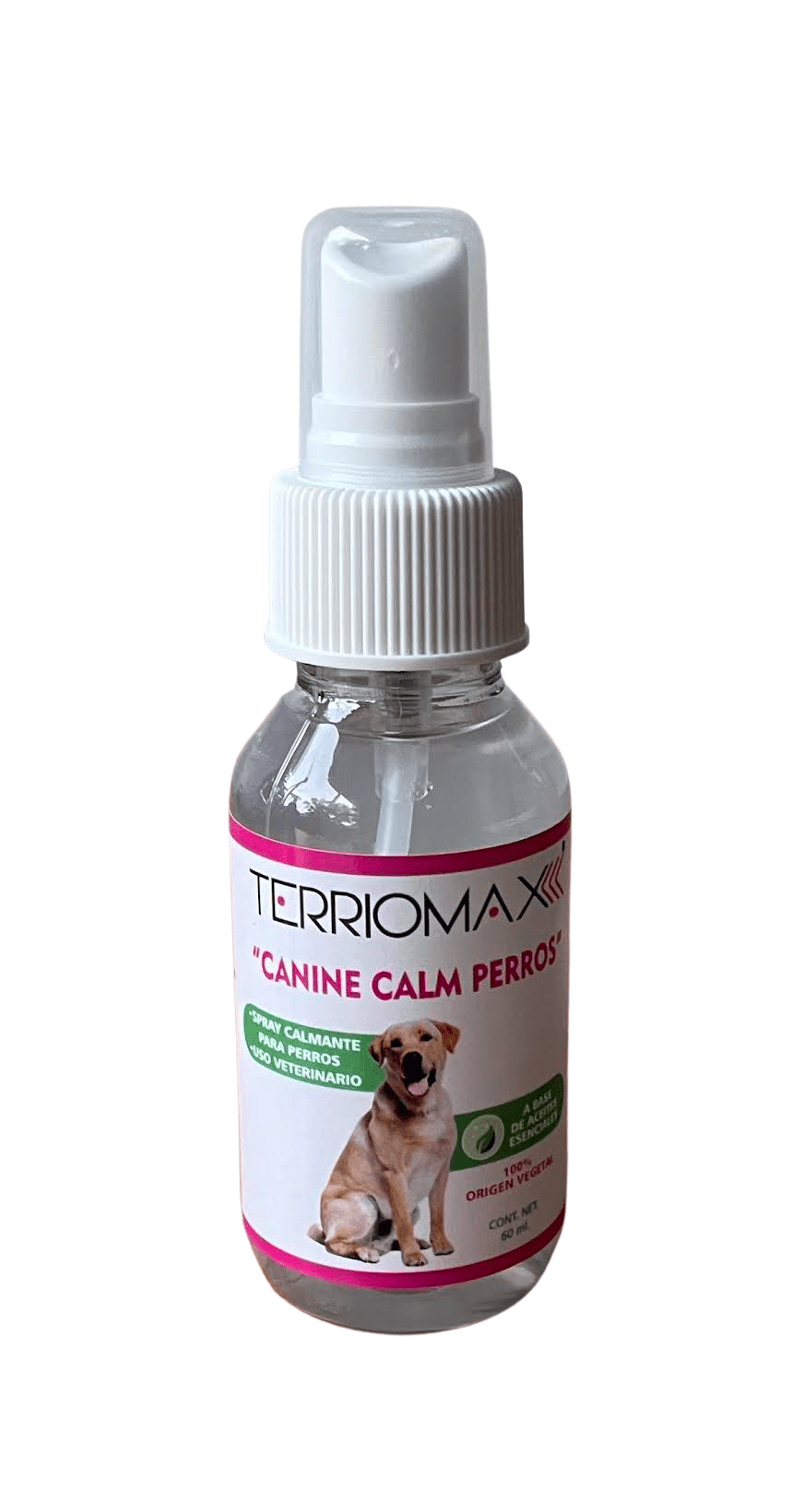 CANINE CALM (SPRAY CALMANTE PARA PERRO) 60 MILILITROS TERRIOMAX ...