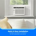 Midea 6,000 BTU 115V Window Air Conditioner with Comfort Sense Remote ...