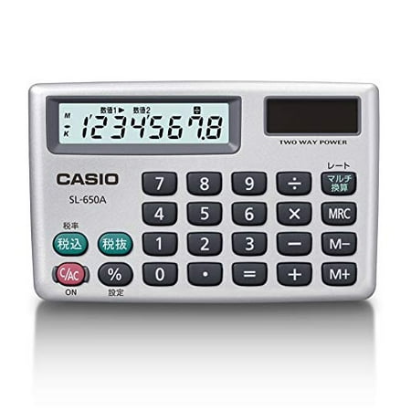 Casio Personal Calculator Tax Calculation Multi Conversion Card Type 8 ...