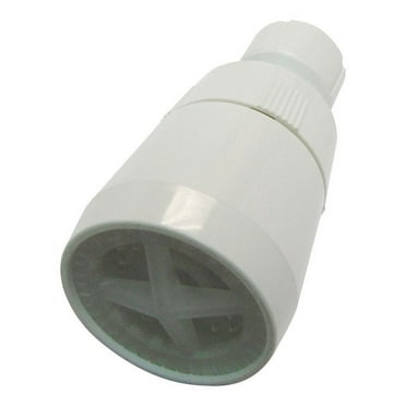 Keeney K704WH Stylewise 3 Function Shower Head, White - Walmart.com