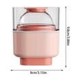 Eqslft 1PC Large Round Ice Cube Molds,8CM Spherelce ice for Whiskey ...