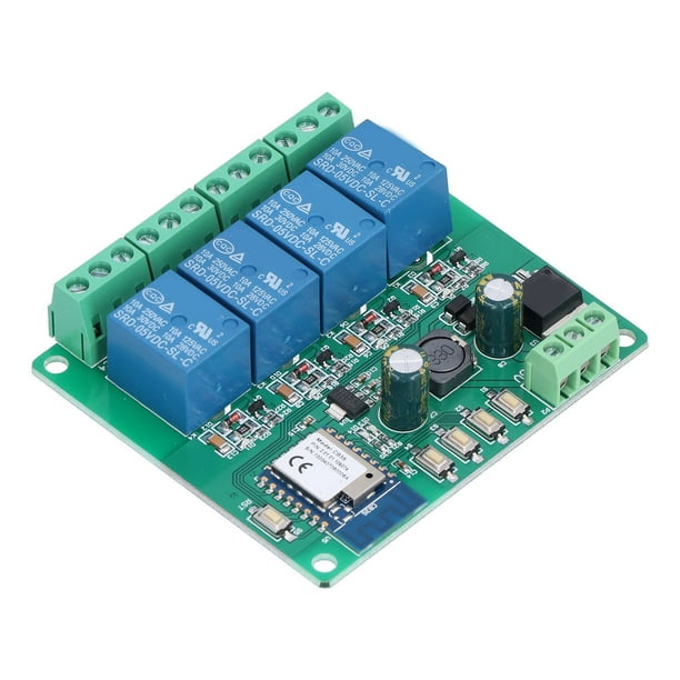 Herwey WiFi Inching Relay Module,WiFi Remote Relay Module 4 Channel ...