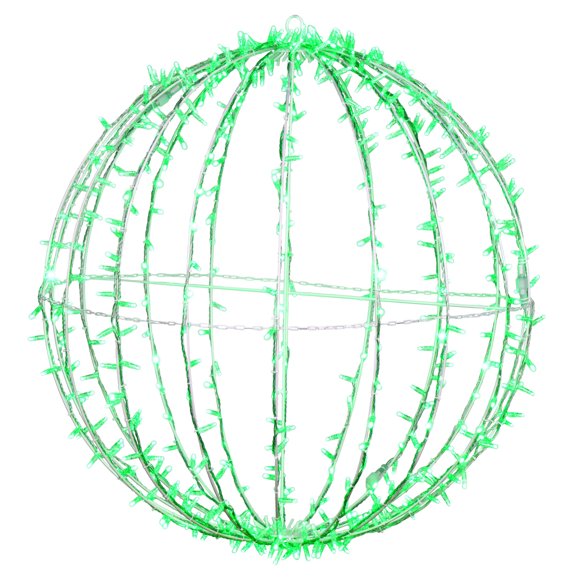 Outdoor Lighted Sphere