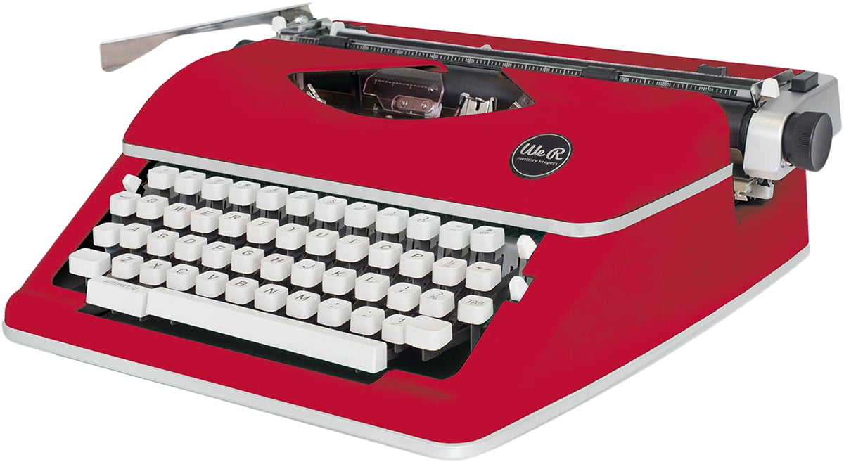 We R Typecast Typewriter-Red - Walmart.com