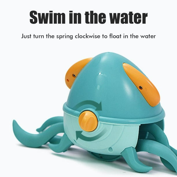 Octopus Bath Toy Ocean Animals Wind Up Water Toy Octopus Floating Toy ...