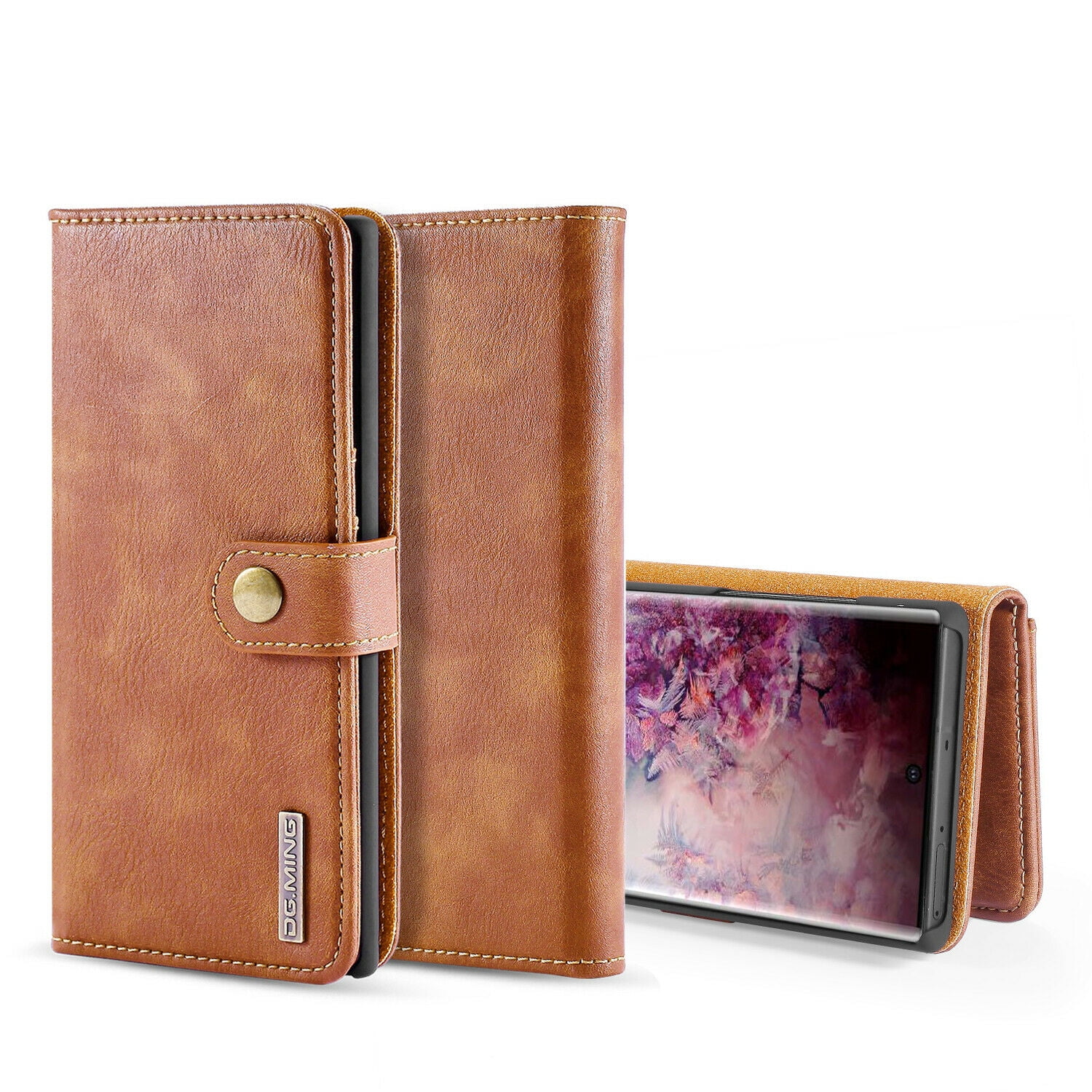 GoldCherry Glaxy Note 10 Case,Premium Leather Wallet Case Business ...