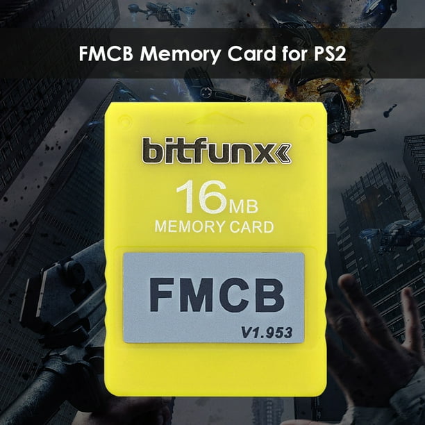 Tarjeta Mcboot Tarjeta de memoria de 16 MB FMCB McBoot Free MC Boot v1 ...