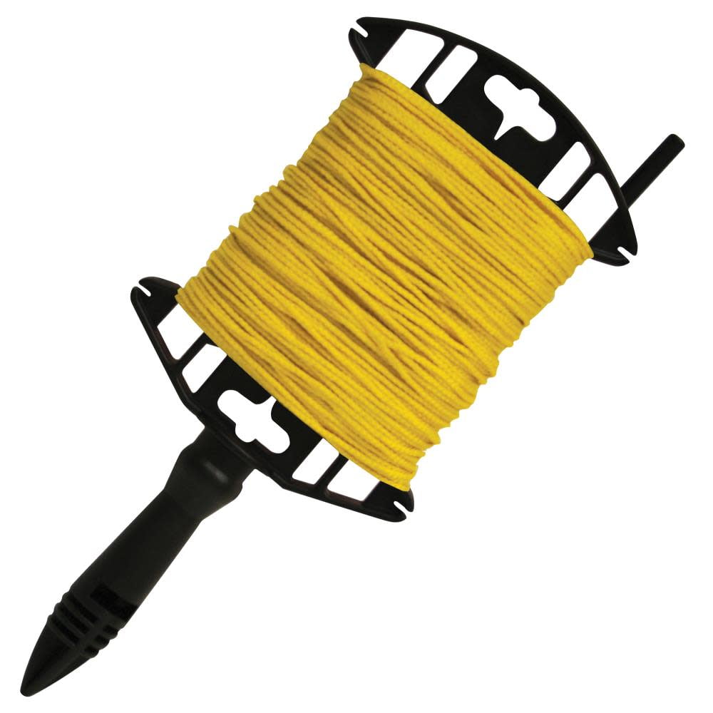 Kraft Tool Co Yellow Braided Mason's Line - 250 Ft. Utility Winder ...