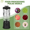 Portable Blender, Shakes and Smoothies Waterproof 20 oz BPA Free ...
