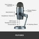 Blue Yeti Nano Professional Condenser USB Microphone with Multiple ...