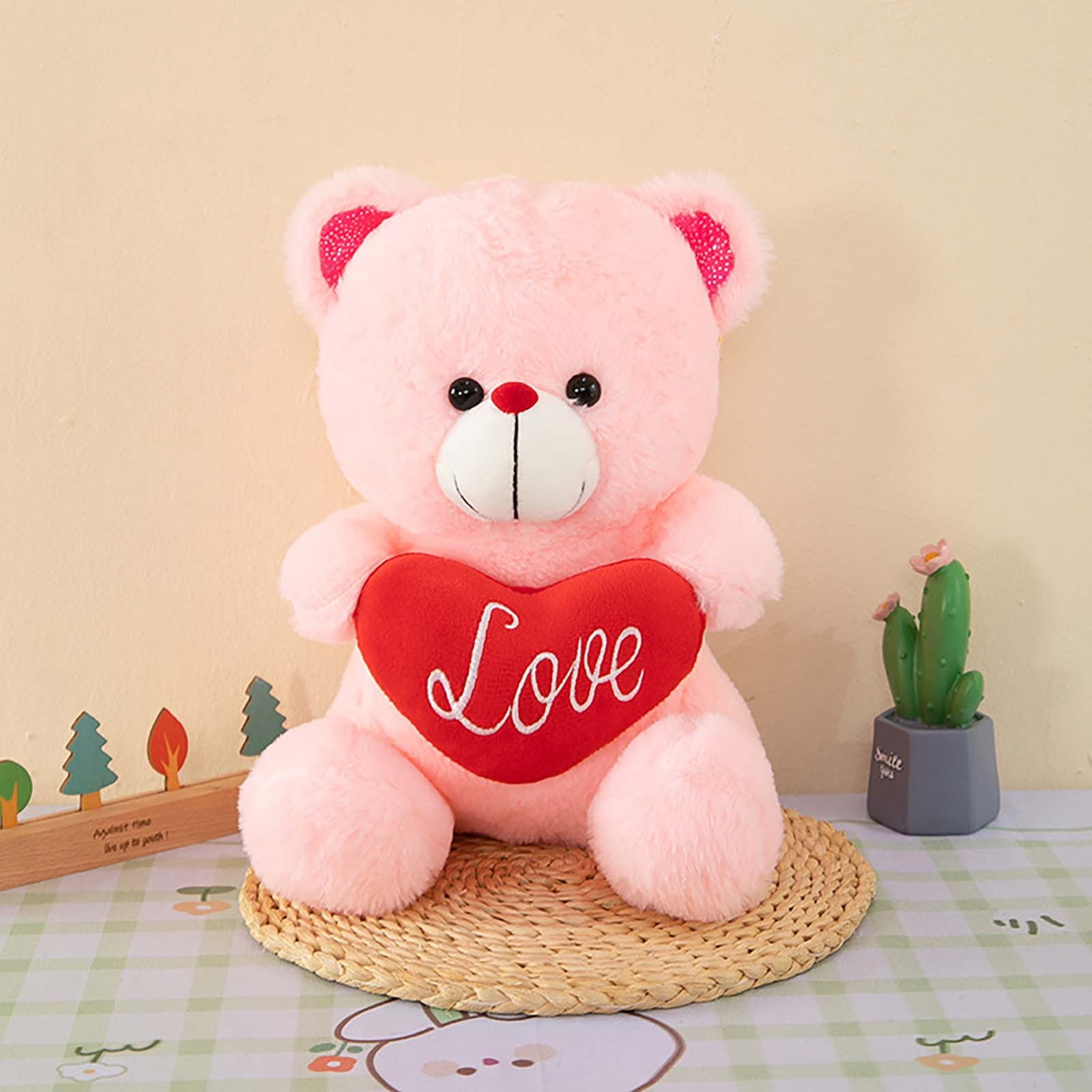 Click here for Wlagood Valentine Plush Stuffed Animal Bear Doll s... prices