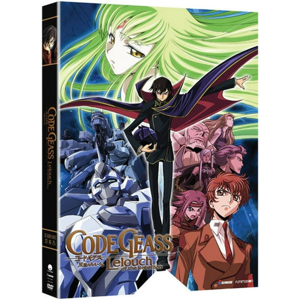 Code Geass Lelouch Of The Rebellion: The Complete First Season (DVD ...