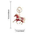 2026 Year Of Keychains Sparkling Horses Year Keyring For Backpack ...