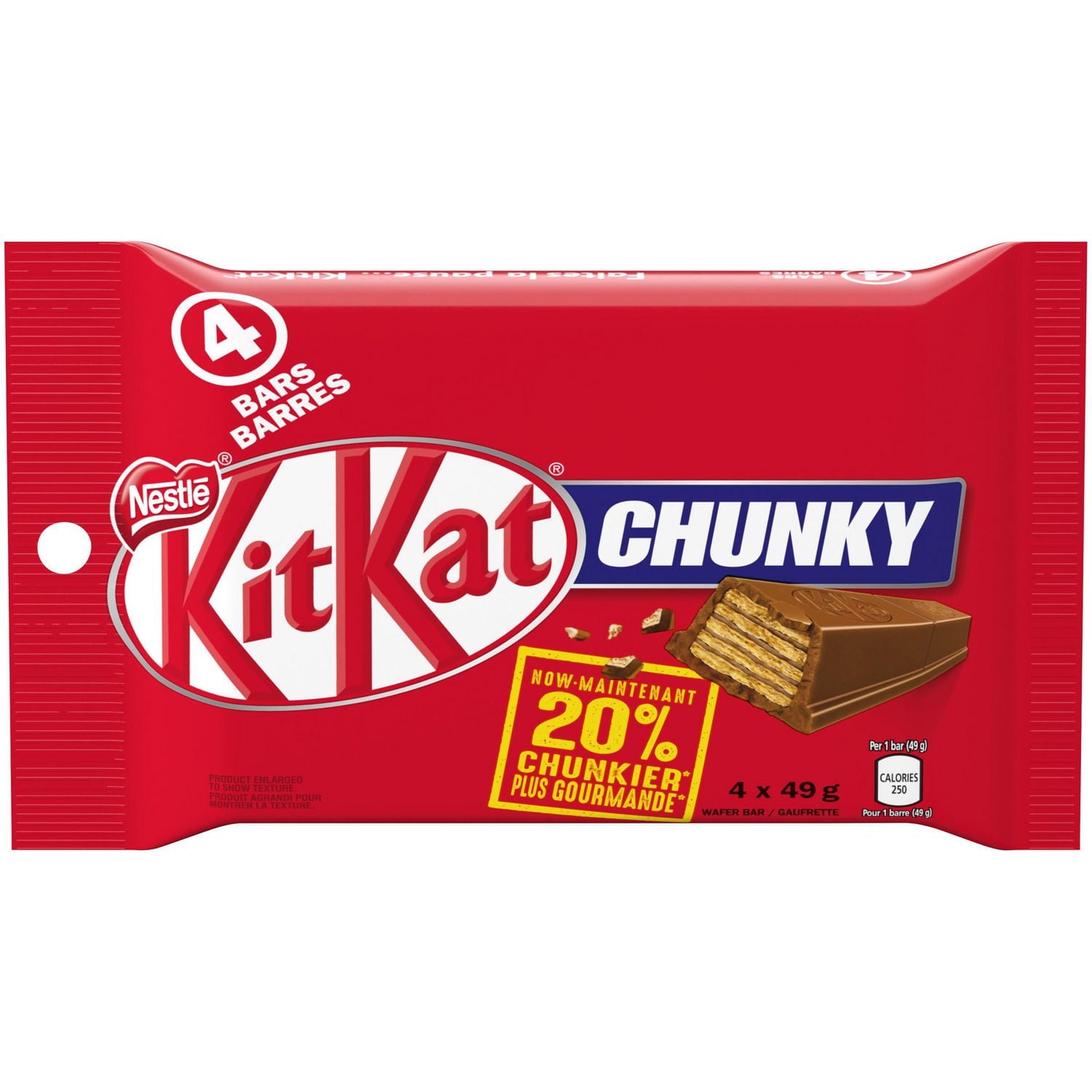 Click here for Kitkat Kit Kat Chunky Wafer Bars Pack Of 4 49 G prices