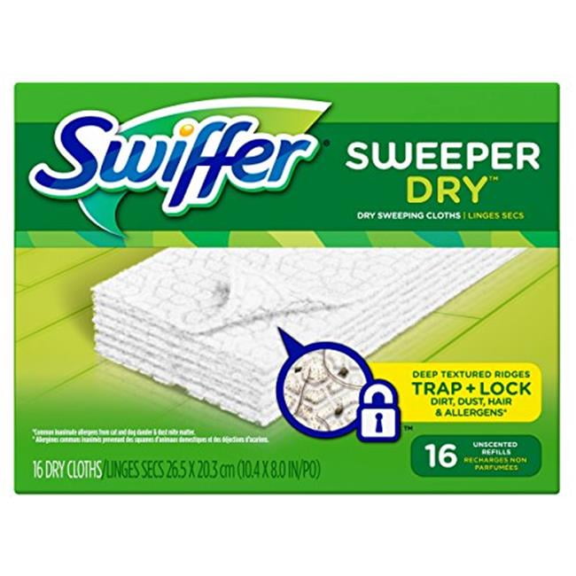 Merchandise 3441601 Swiffer Sweeper Dry Refill, 16 Count - Walmart.com