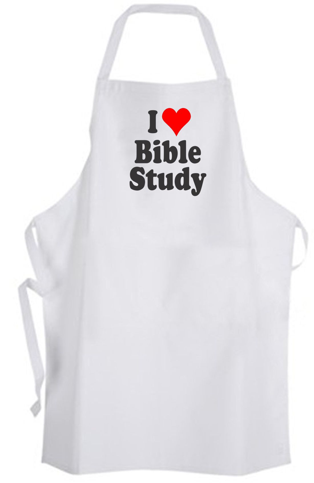 Aprons365 - I Love Bible Study – Apron – God Faith Religion - Walmart.com