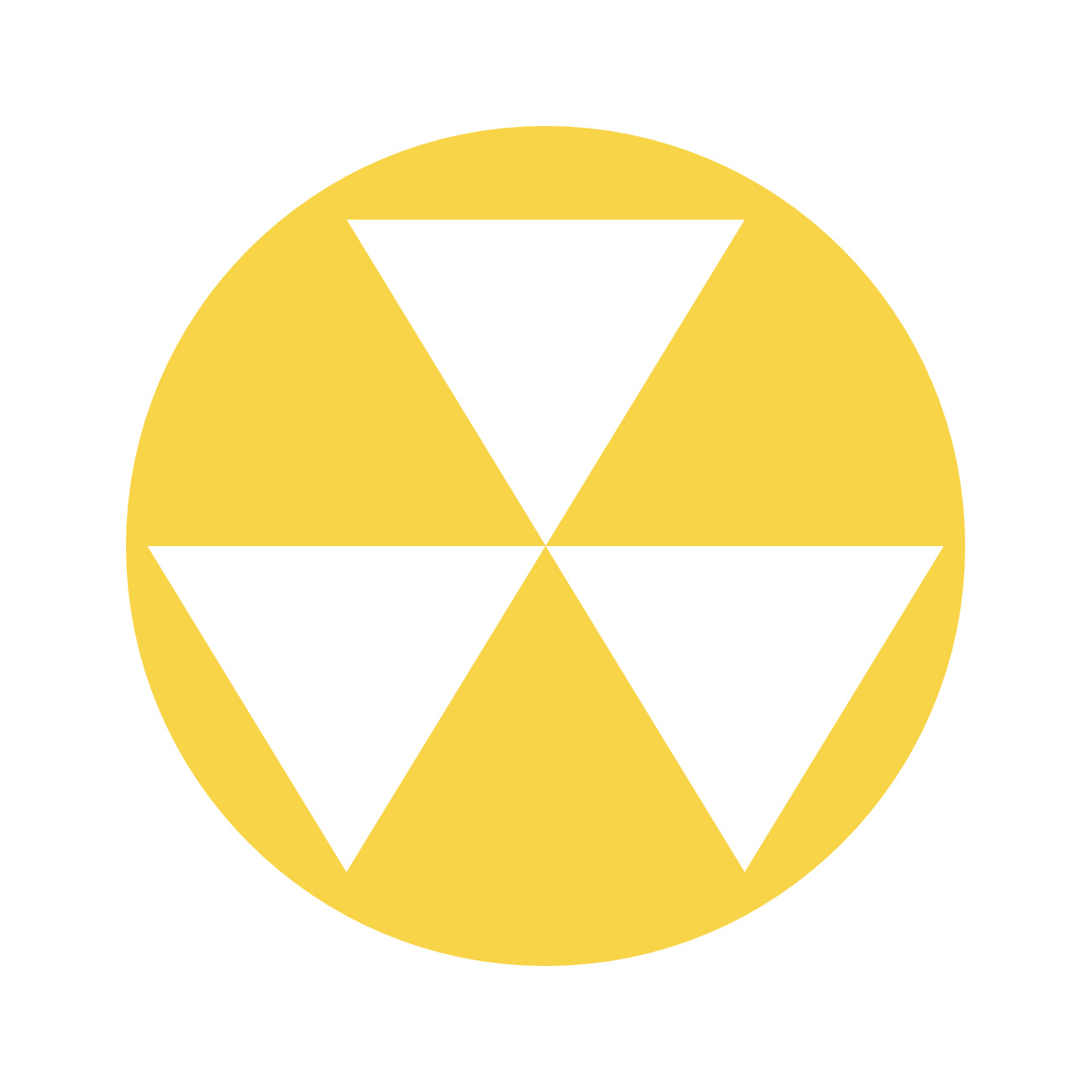 Fallout Shelter Symbol Sticker Decal Die Cut - Self Adhesive Vinyl ...