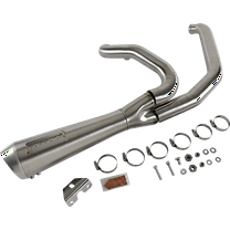 Bassani The Ripper Stainless Short Road Rage 2-into-1 Exhaust System ...