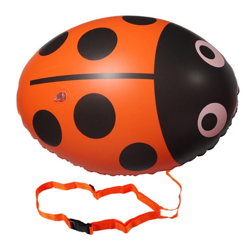 Yucurem PVC Flotation Drift Bag Floating Ladybug Swimming Buoy Lifebelt ...