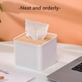 ANXPTIME Creative Wooden Tissue Boxes Durable Simple Modern Style Paper ...