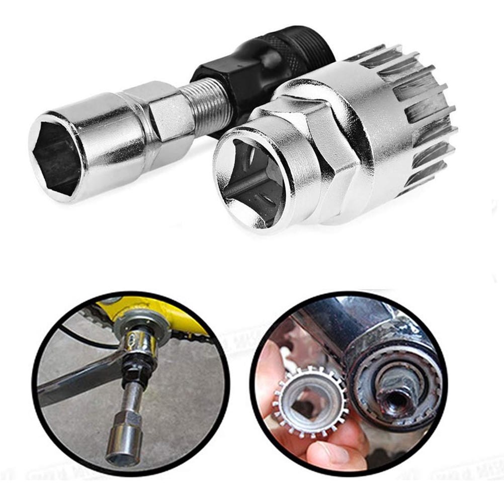 Bike Crank Extractor Kit Crank Wheel Puller with Bottom Bracket Removal ...