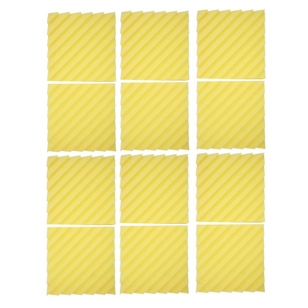 Soundproofing Studio Foam, Acoustic Panel Cotton Reduce Noise Pollution ...