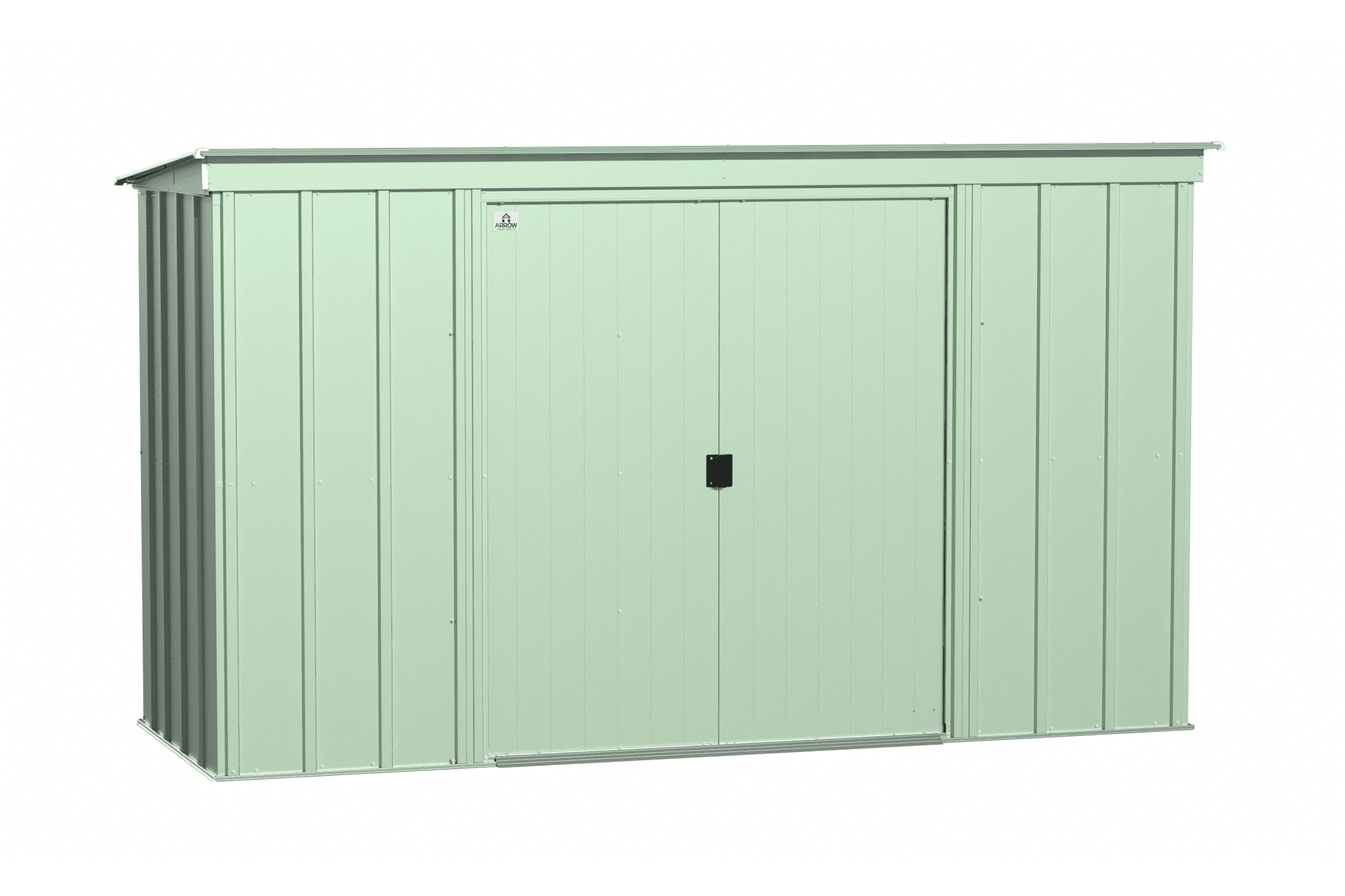 Arrow Classic Steel Storage Shed, 10x4, Sage Green - Walmart.com
