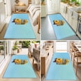 Back-to-school Season Rectangle Area Rug 2x6ft,Living Room Rug Non-Slip ...
