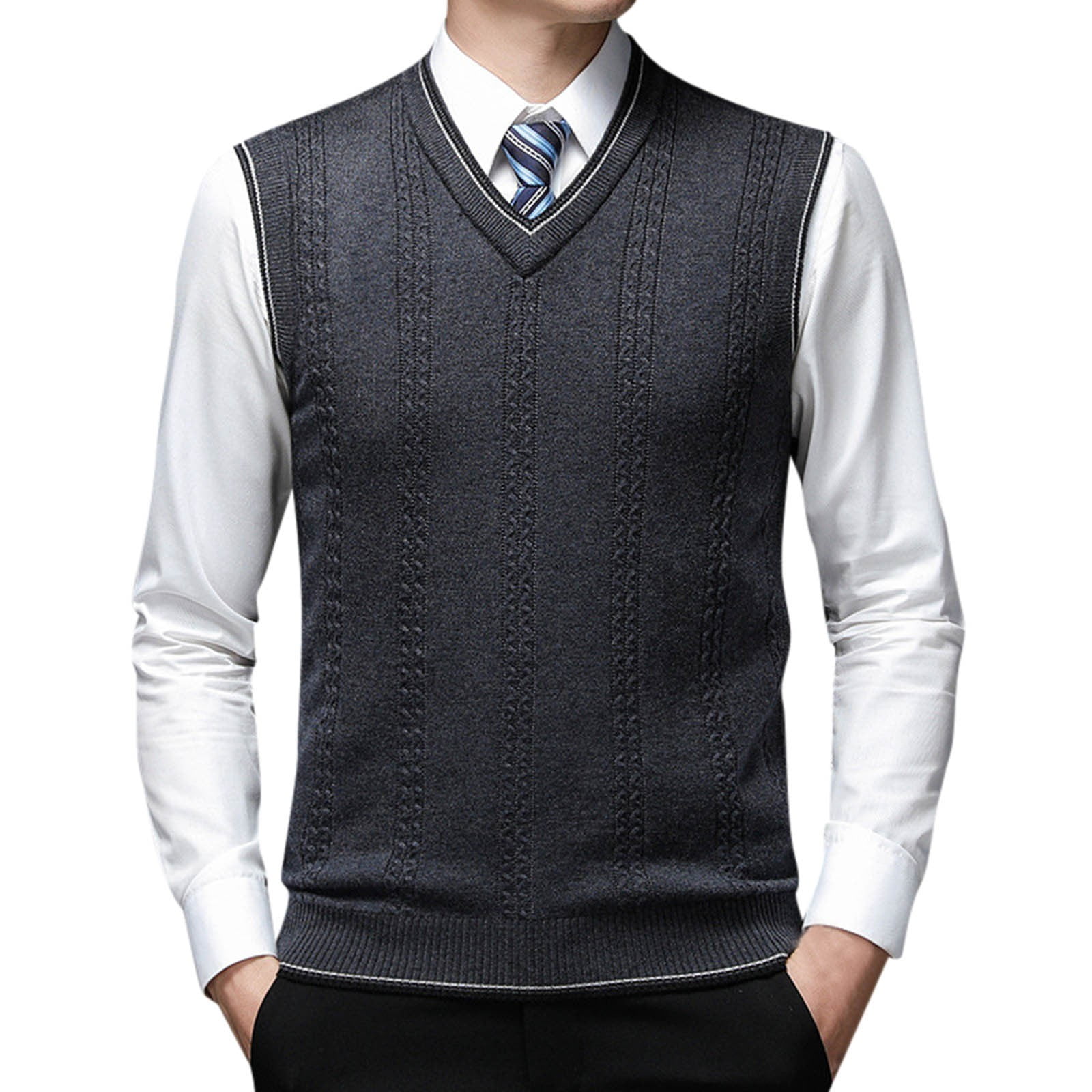 Click here for Chenmuxiuu Men S Sweater Vest - Mens Fashion Casua... prices