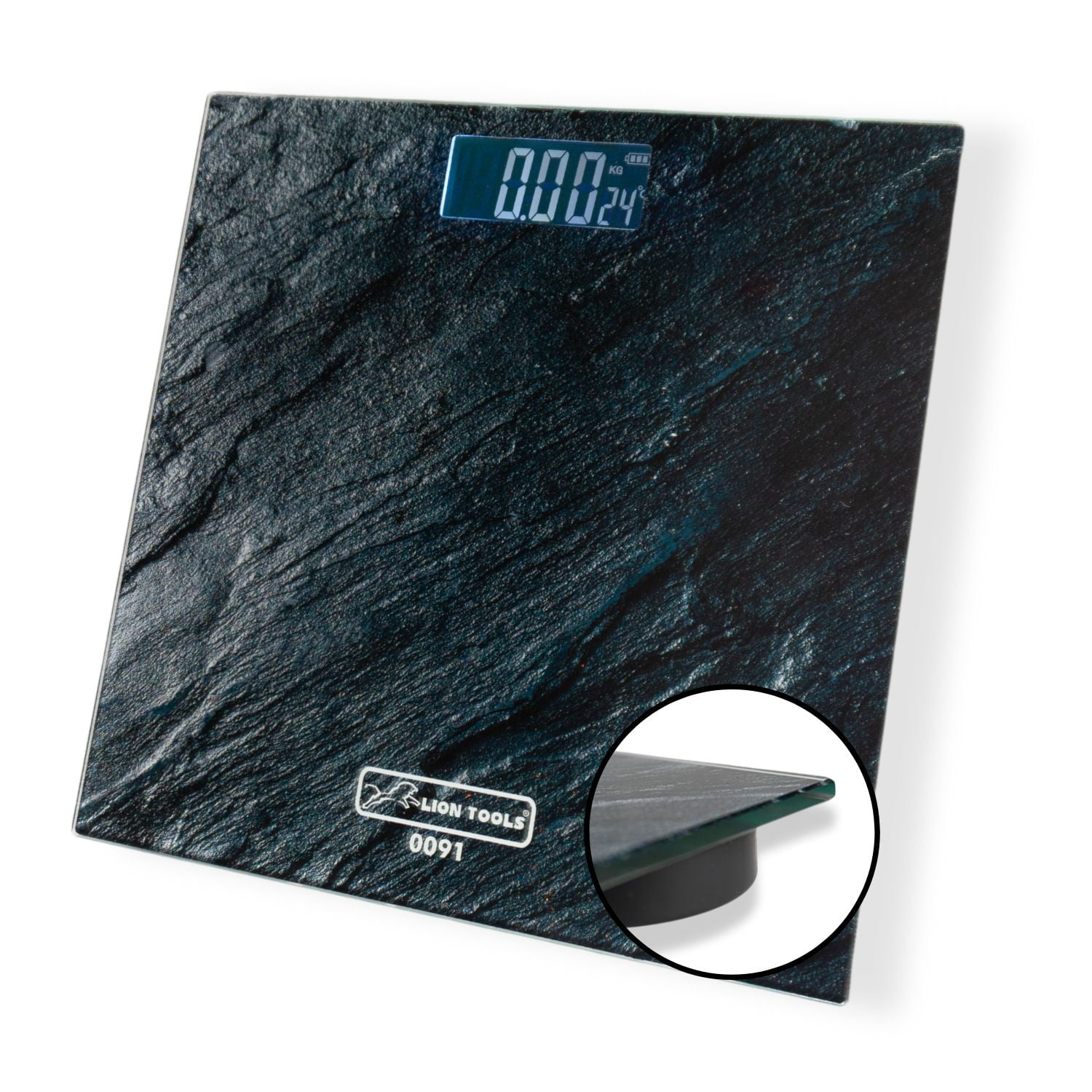 Bascula Corporal Digital LionTools para Baño 180Kg Cristal delgada ...