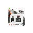 Kingston 256GB microSDXC Canvas React Plus 285MB/s Read UHS-II Class 10 ...