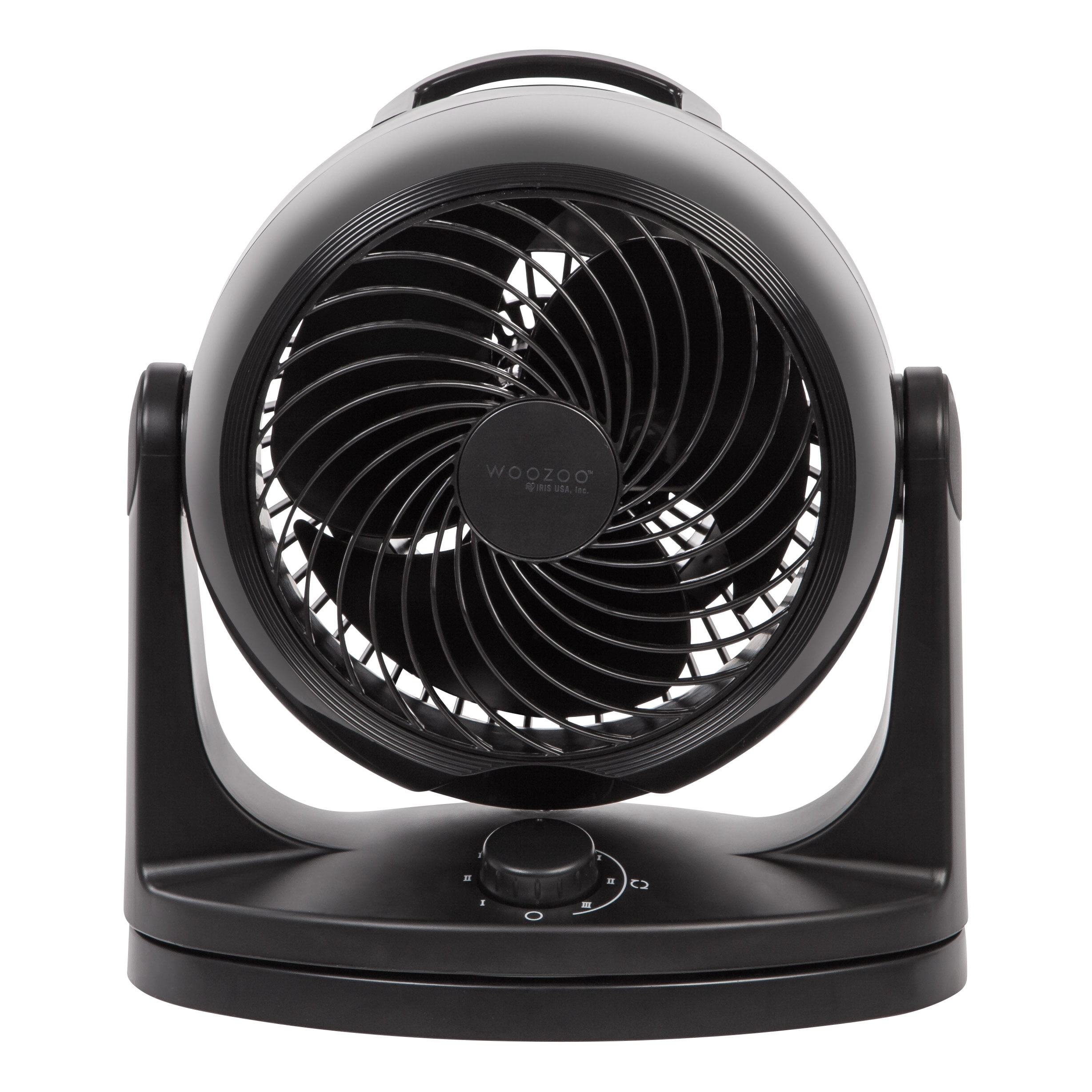 Woozoo 9.5" Personal Oscillating Circulating Fan, Black - Walmart.com