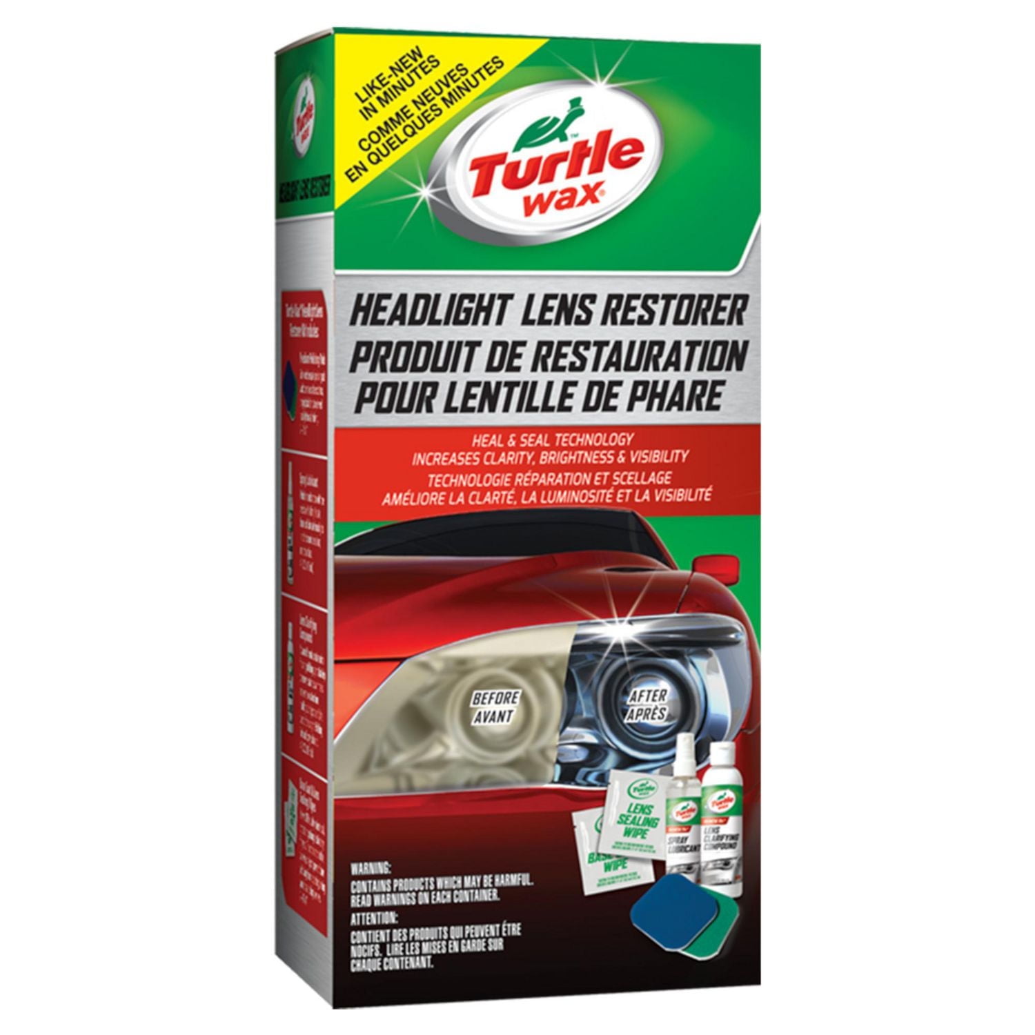 Click here for Turtle Wax Head Light Lens Restorer 1pk prices