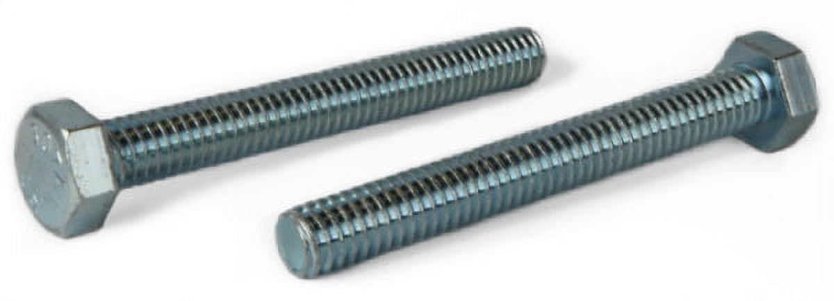 3/4-10 x 4" Hex Tap Bolts / Steel / Zinc - 40 Piece Carton - Walmart.com