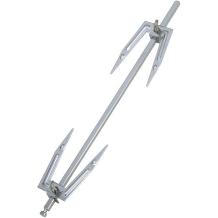 Stainless Steel Grill Rotisserie Forks Meat Spit Rods Barbecue Rotating ...