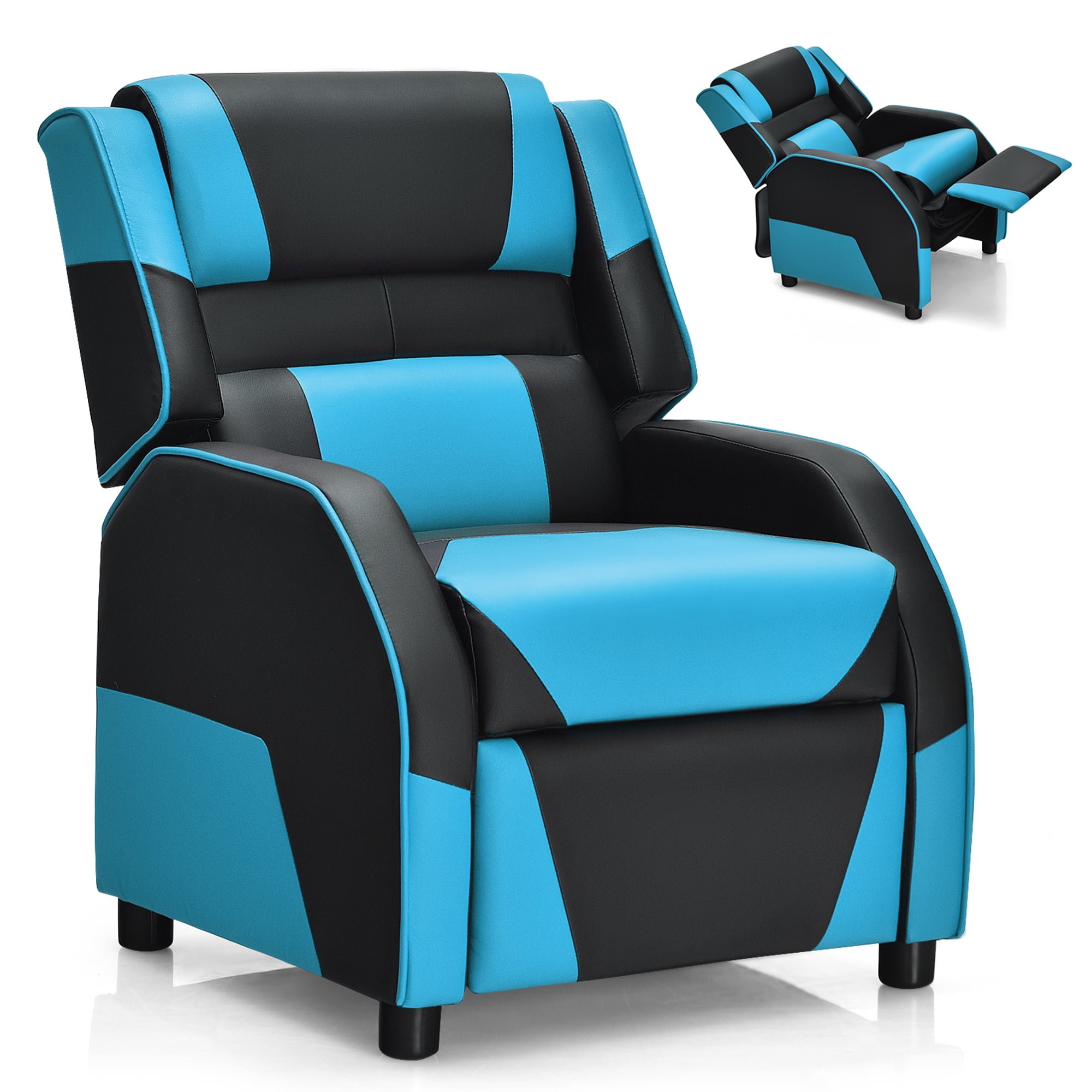 Click here for Gymax Gaming Recliner Sofa Pu Leather Armchair For... prices